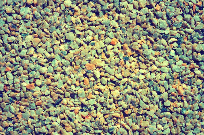 Texture of Small Colored Gravel Stone for Use As a Designer Background ...