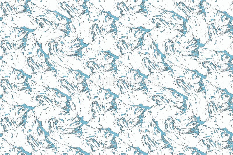 Texture of Small Fragments on a White Background. Stock Illustration ...