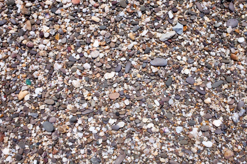 Texture of small pebbles stock photo. Image of smooth - 64548870