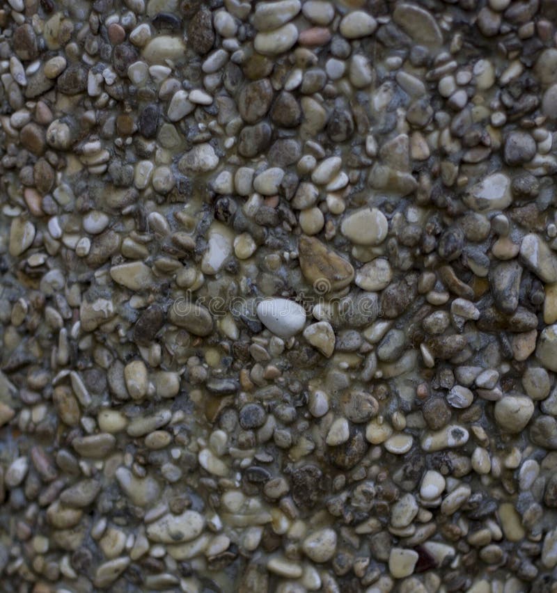 Texture with Small Stones in Gray Tones Stock Photo - Image of closeup ...