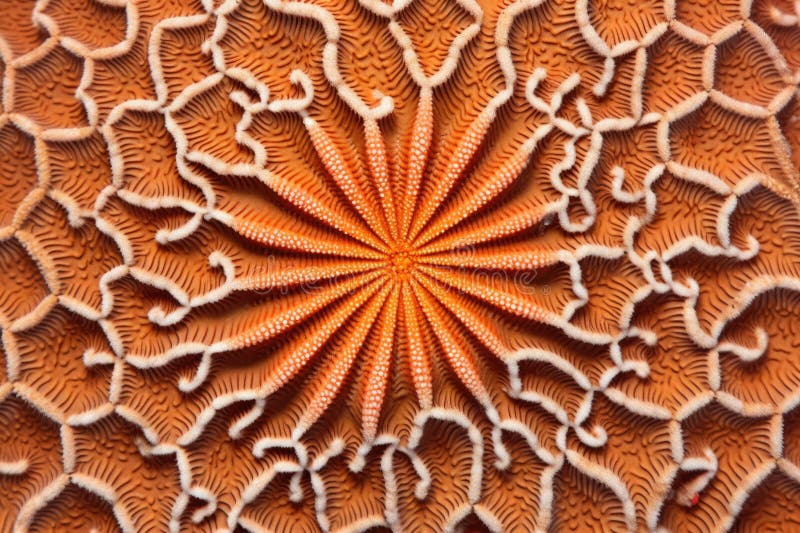 Texture of a Smooth Large Star Coral Stock Image - Image of coral ...