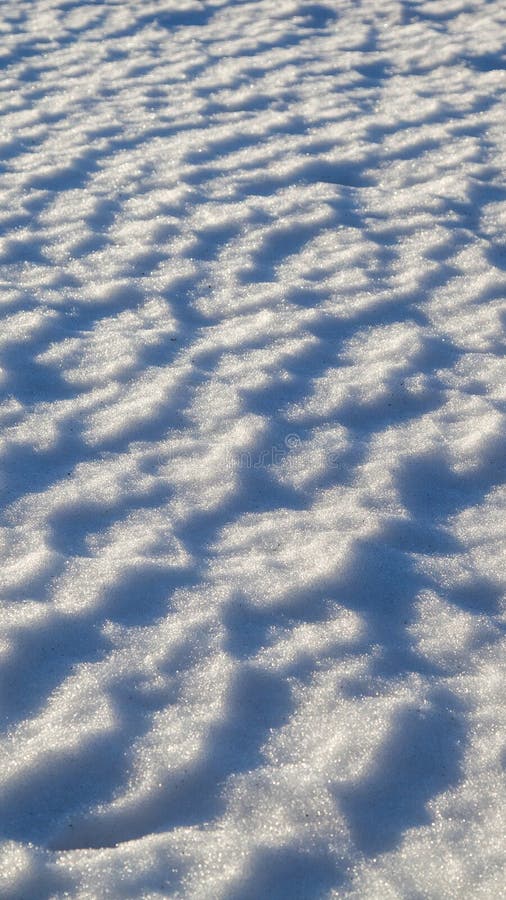 Texture of Snow. the Snow Lit Background Stock Image - Image of closeup ...