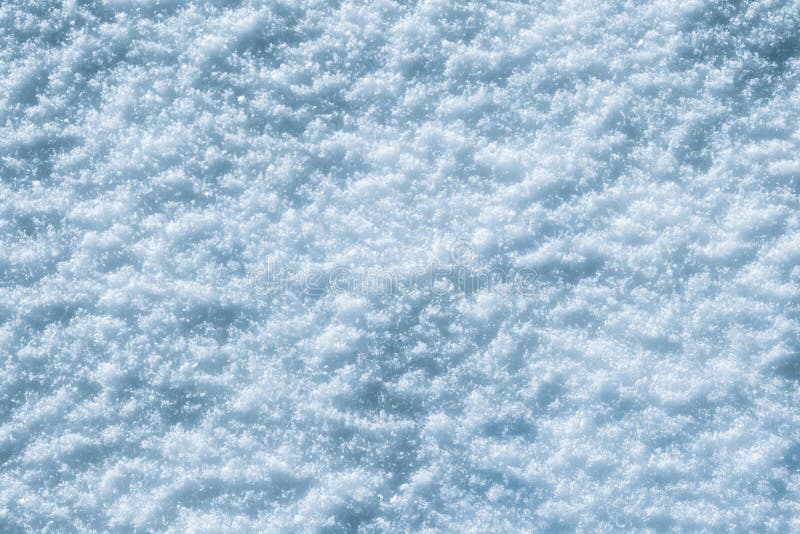 Texture of Snow in Sunny Weather. Snow Cover with Snow Crystals Stock ...