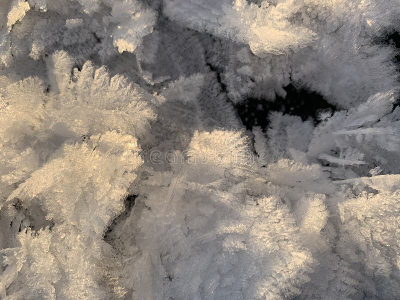 Texture of snow stock photo. Image of blue, nature, crystal - 168135562