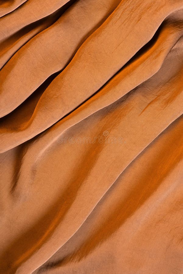 Texture of Soft and Shiny Golden Silk Stock Image - Image of silk ...