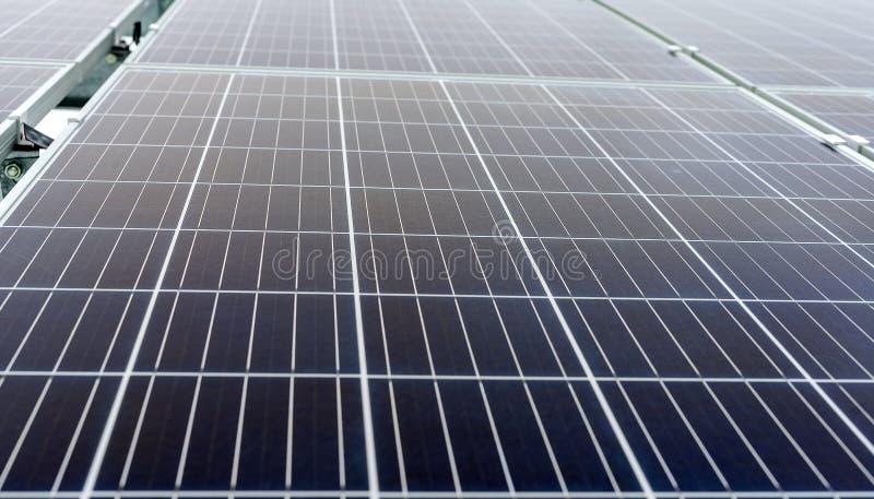 The Texture of the Solar Panels Stock Photo - Image of conversion ...