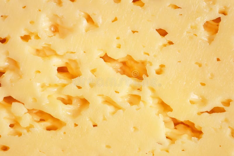 The Texture of Sour Cheese Slice Close Up. Stock Image - Image of salad ...