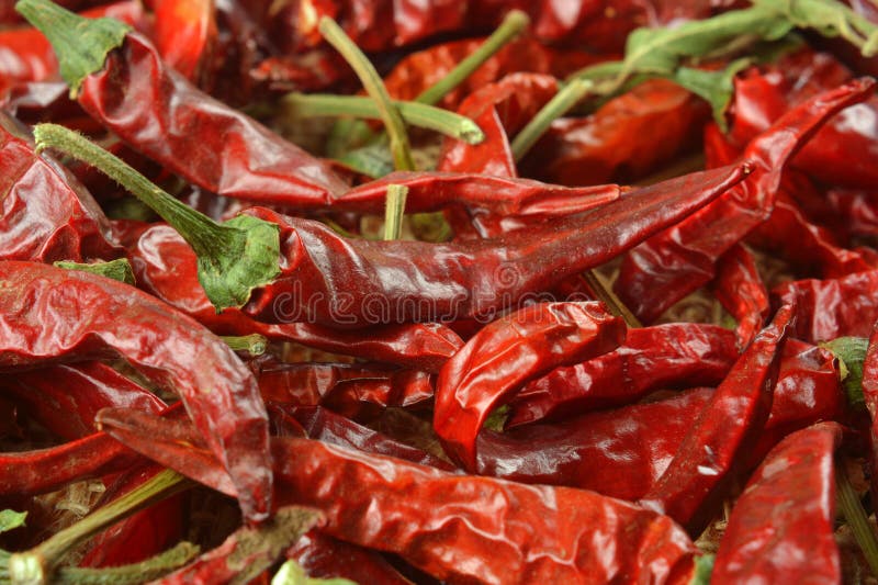 Texture of Spicy Red Peppers Stock Image - Image of nutrition, close ...