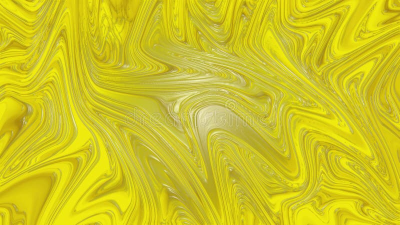 Set of Abstract Yellow Paint Splash and Smears Brushes Stock Vector ...