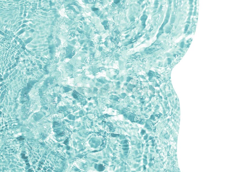 Texture of Splashing Water Isolated on White Background Stock Image ...