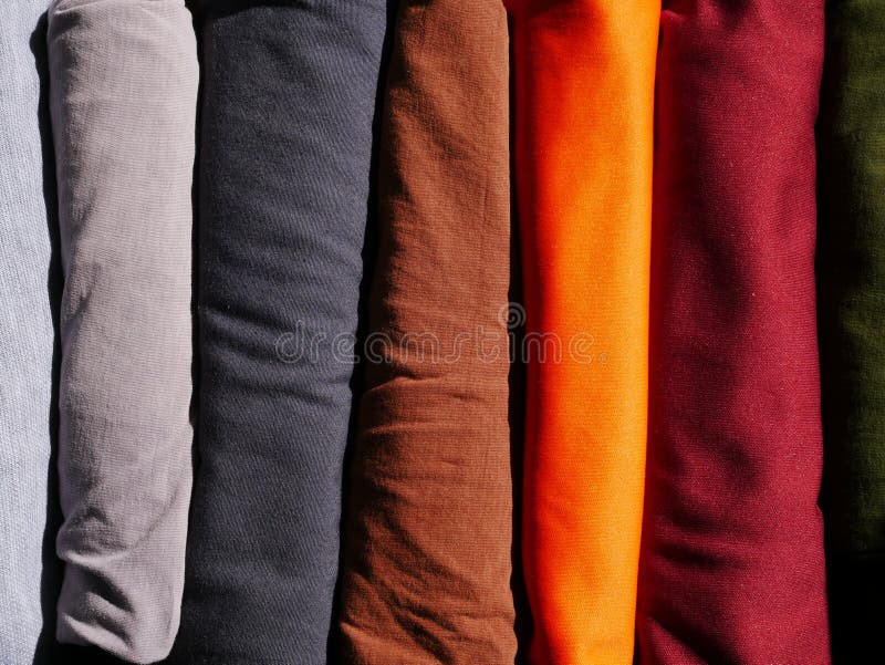 Stack Silk Fabric Background,sportswear Cloth Texture Stock Image ...