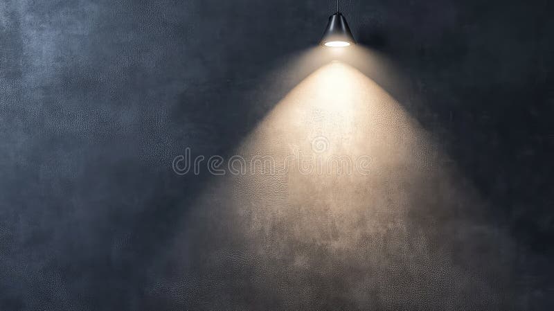 Texture spotlight on wall stock illustration. Illustration of ...
