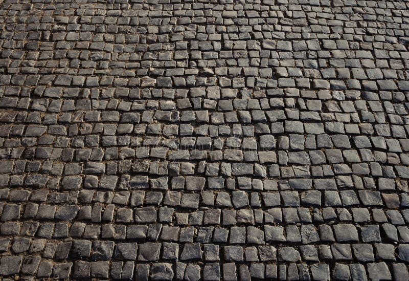Texture of a Square Paving Stones Stock Image - Image of material ...