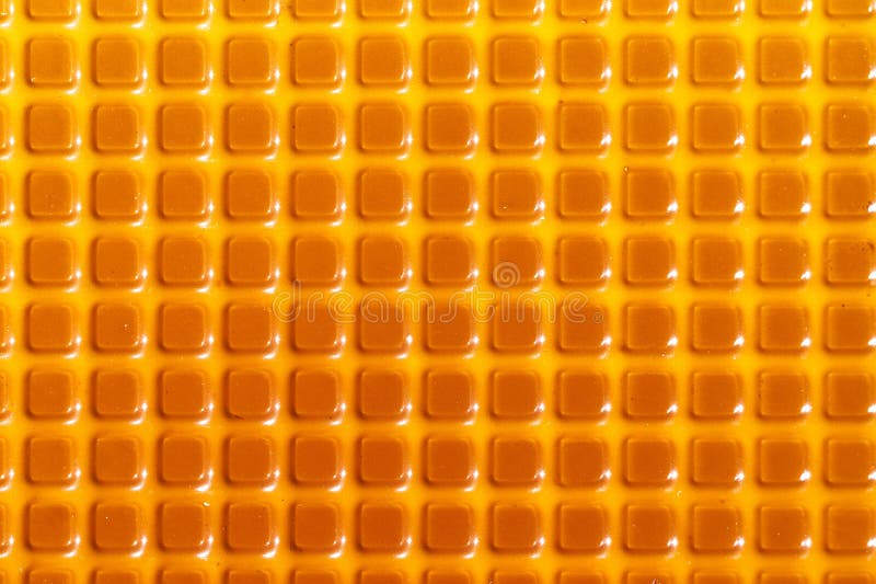 Texture with Square Yellow Elements. Plastic Candy Lining Stock Image ...