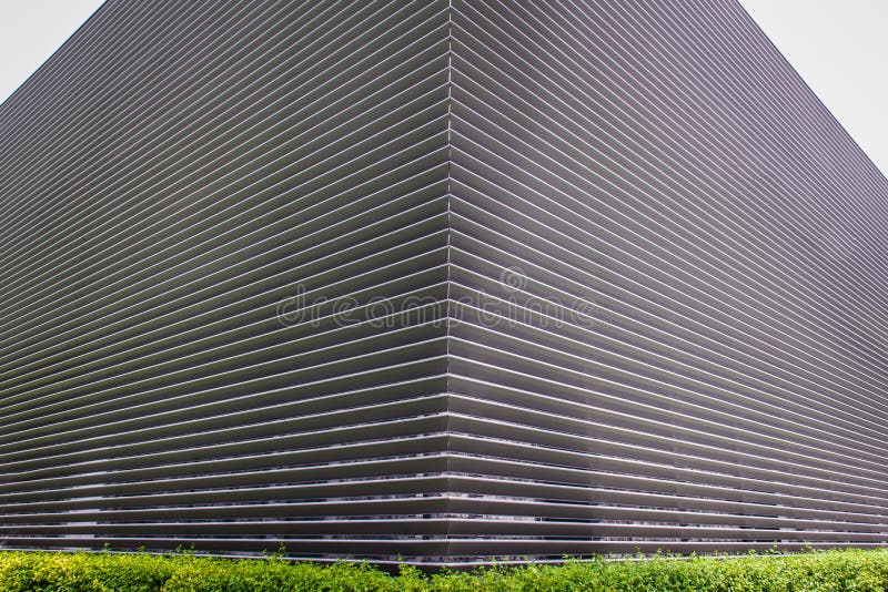 Texture of Steel Ventilation Grille on the Wall of a Building Stock ...