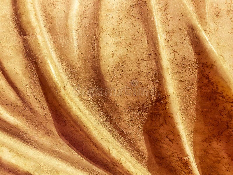 Texture. a Stone of Beige Color, a Piece of a Statue. Volumetric ...