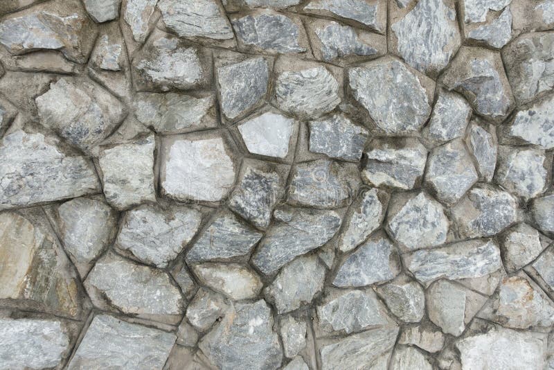 Texture of Stone Brick Stick in the Wall Stock Image - Image of ...