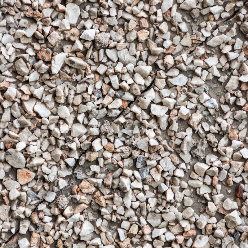 Texture of Stone Chips with a Red Crack in the Wall from Top To Bottom ...