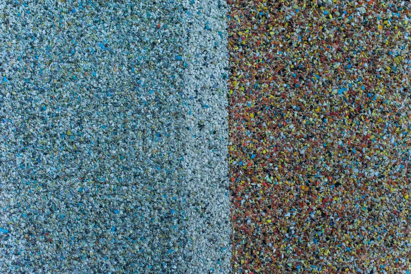 Texture of Stone Chips with a Light Blue Half Stock Photo - Image of ...