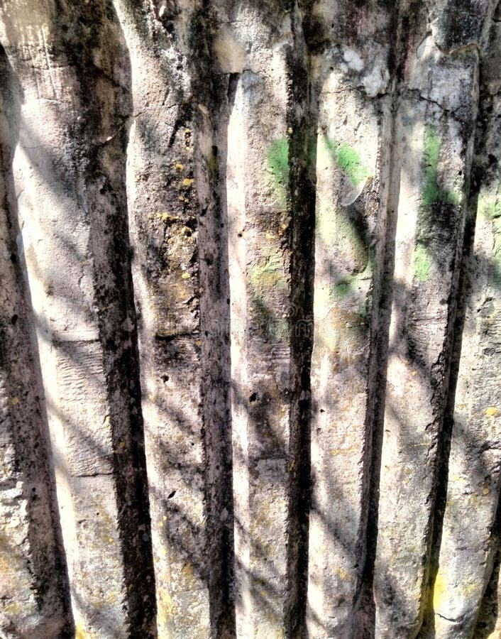 Texture of Stone Fence in the Park Stock Photo - Image of sunlight ...