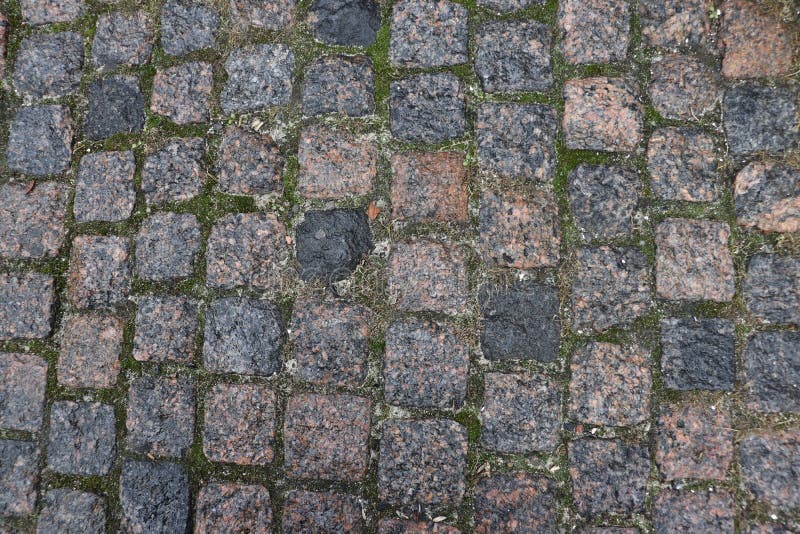 The Texture of the Stone Footpath. Stock Image - Image of asphalt ...