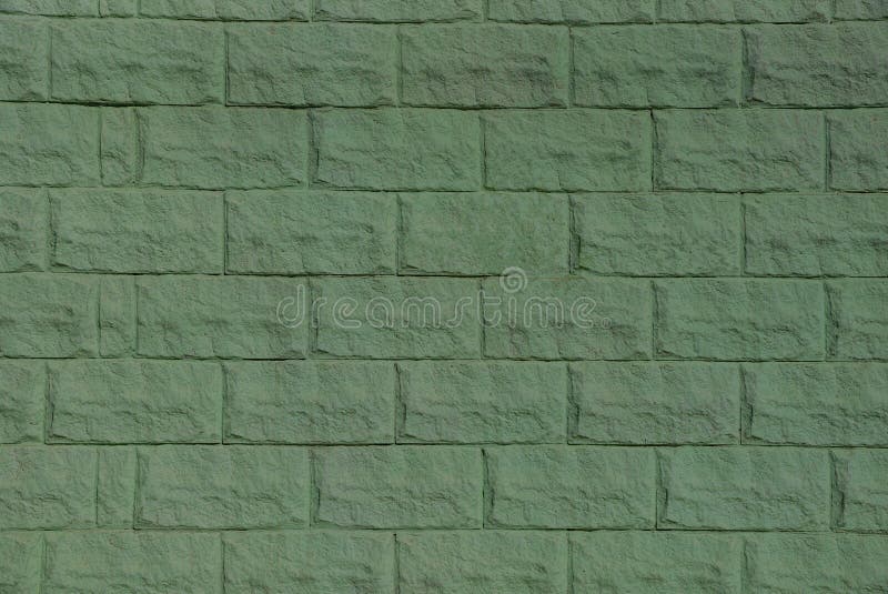 Texture of a Stone from a Green Brick Stock Image - Image of hard ...