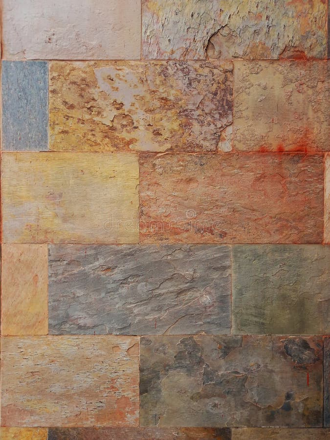 Texture of Stone Multicolor Bricks. Marble Background Decorative Brick ...