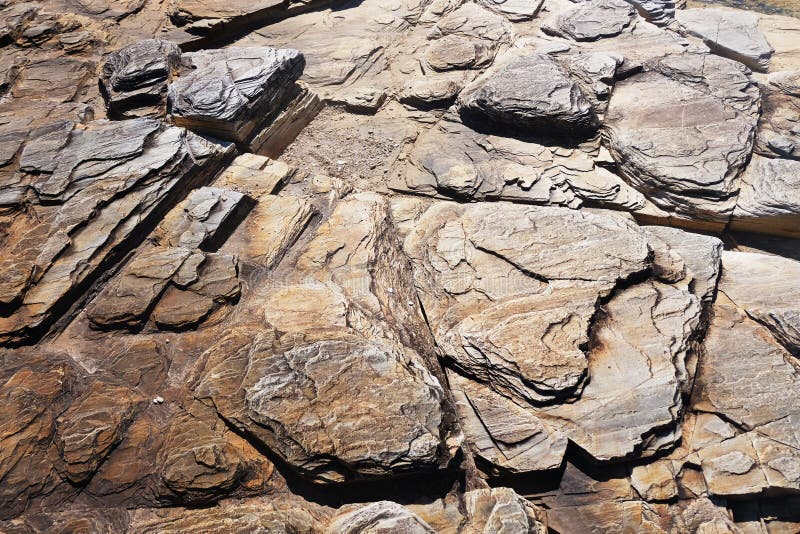 The Texture of Stone of the Rock on a Sunny Day with the Micro Shadows ...