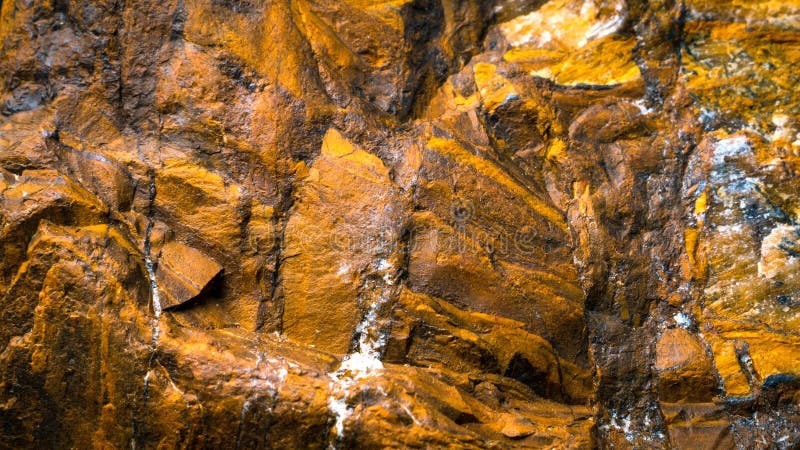 The Texture of the Stone Surface is Yellow with Dark Splashes Stock ...