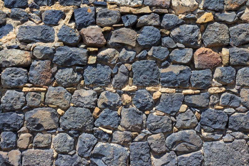 Texture of a Stone Wall in the Ancient Monastery of Sevanavank. Armenia ...