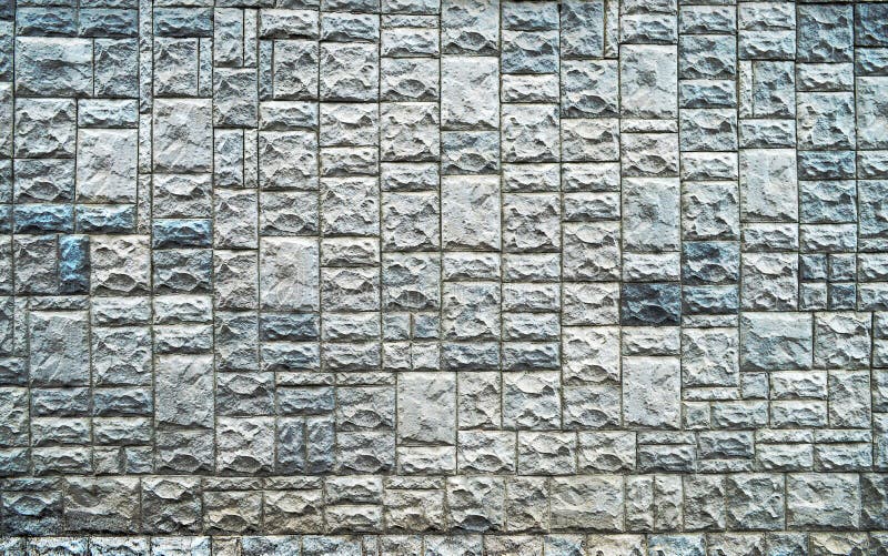 Texture Stone Wall Background. the Wall is Made of Various Rectangular ...
