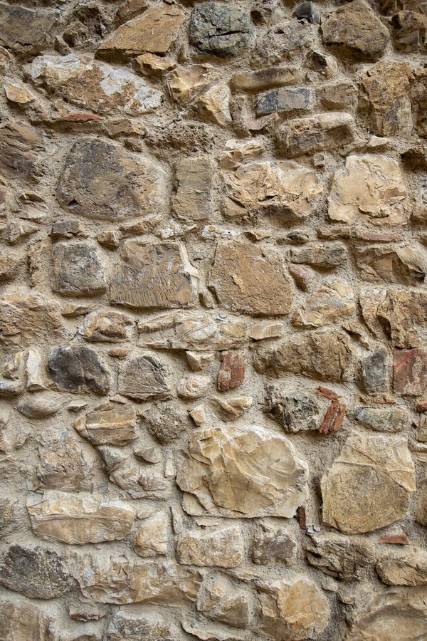 Texture of Stone Wall. Old Castel Wall, Texture Background. Italy Stock ...