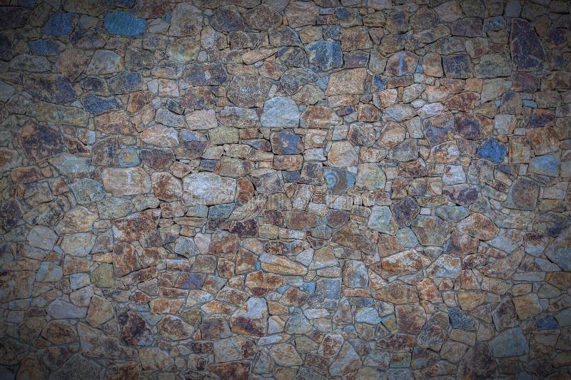 Texture of a Stone Wall. Old Castle Stone Wall Texture Background ...