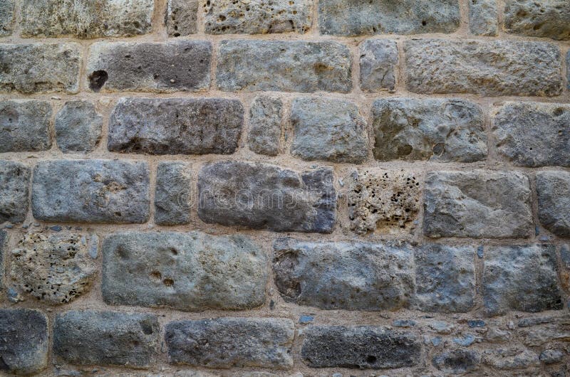 Texture of a Stone Wall. Old Castle Stone Wall Texture Background Stock Photo - Image of grunge ...