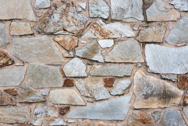 Texture of a Stone Wall. Old Castle Stone Wall Background. Wall Made of ...