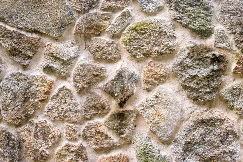 Texture of a Stone Wall. Old Castle Stone Wall Background. Wall Made of ...