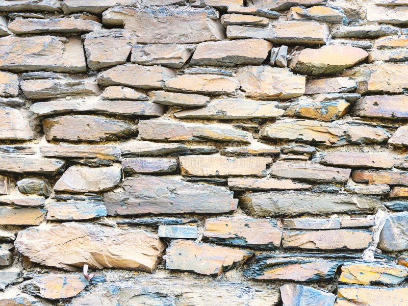 Texture of Stone Wall. Old Stone Wall Texture Background Stock Image ...