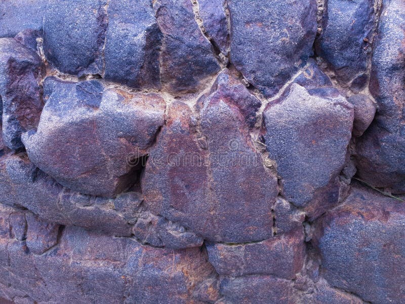 Texture of the Stone Wall in the River Stock Photo - Image of flooring ...