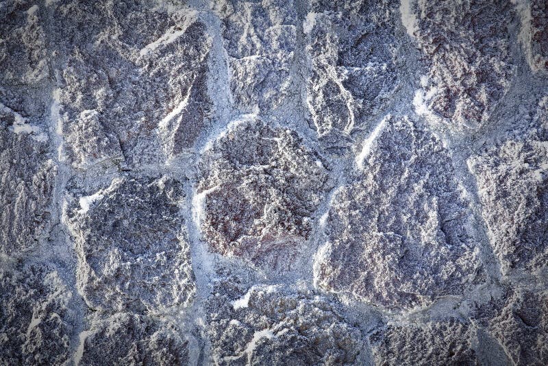 Stone texture and snow stock image. Image of white, structure - 65545121