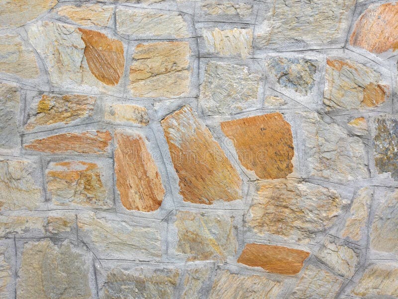 Texture of Stone Wall with Various Sizes Stock Image - Image of rough ...