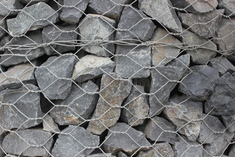 The Texture of the Stones Behind the Bars Stock Image - Image of brick ...