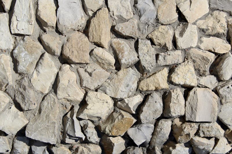 Texture Stones are Large and of Different Sizes and Shapes Stock Photo ...