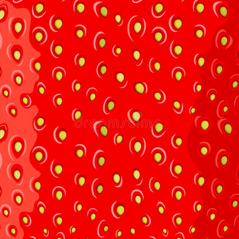 Vector Texture of a Strawberry Stock Vector - Illustration of fruity ...