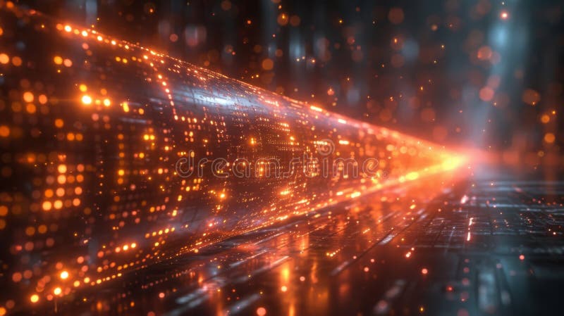 Texture of Streaming Red and Yellow Coding Creating a Sense of Urgency ...