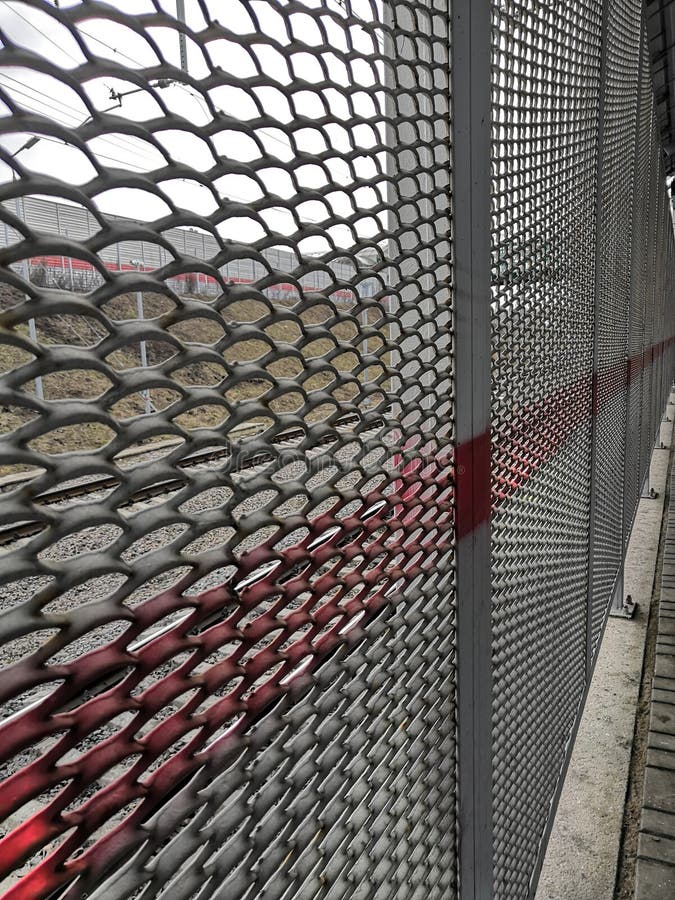 Texture of Strengthened Stone Wall with Metal Wire Stock Photo - Image ...