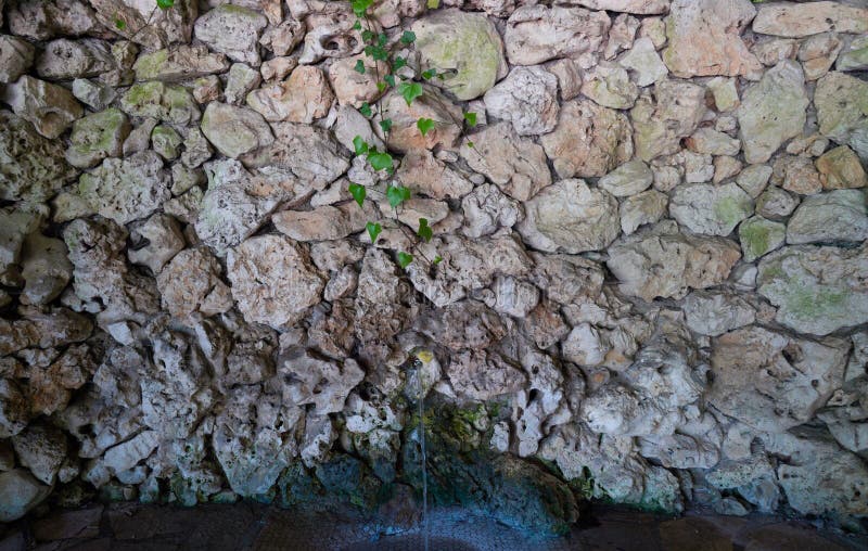 Texture, Stricture of a Stone Made of Natural Mineral Material As a ...