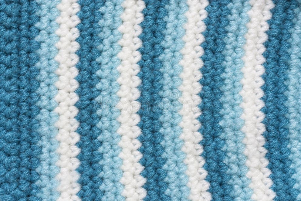 Texture of Striped Knitting Fabric Stock Photo - Image of backdrop ...