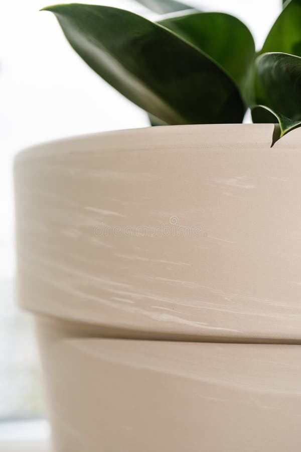 The Texture of Terracotta Pots in Close-up. Stock Photo - Image of ...