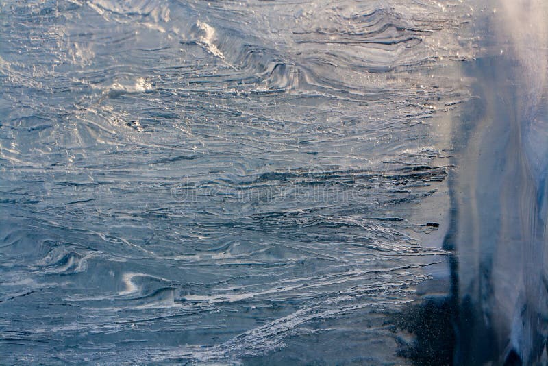 The Texture of the Structure of the Thick Melting Ice Lake Baikal ...