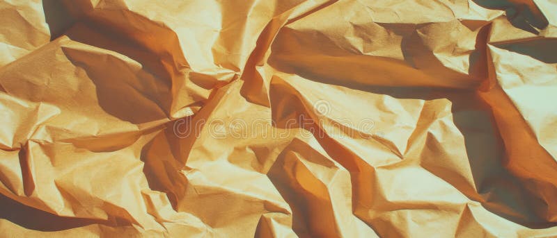 Texture Study of Crumpled Kraft Paper for Artistic Exploration and ...